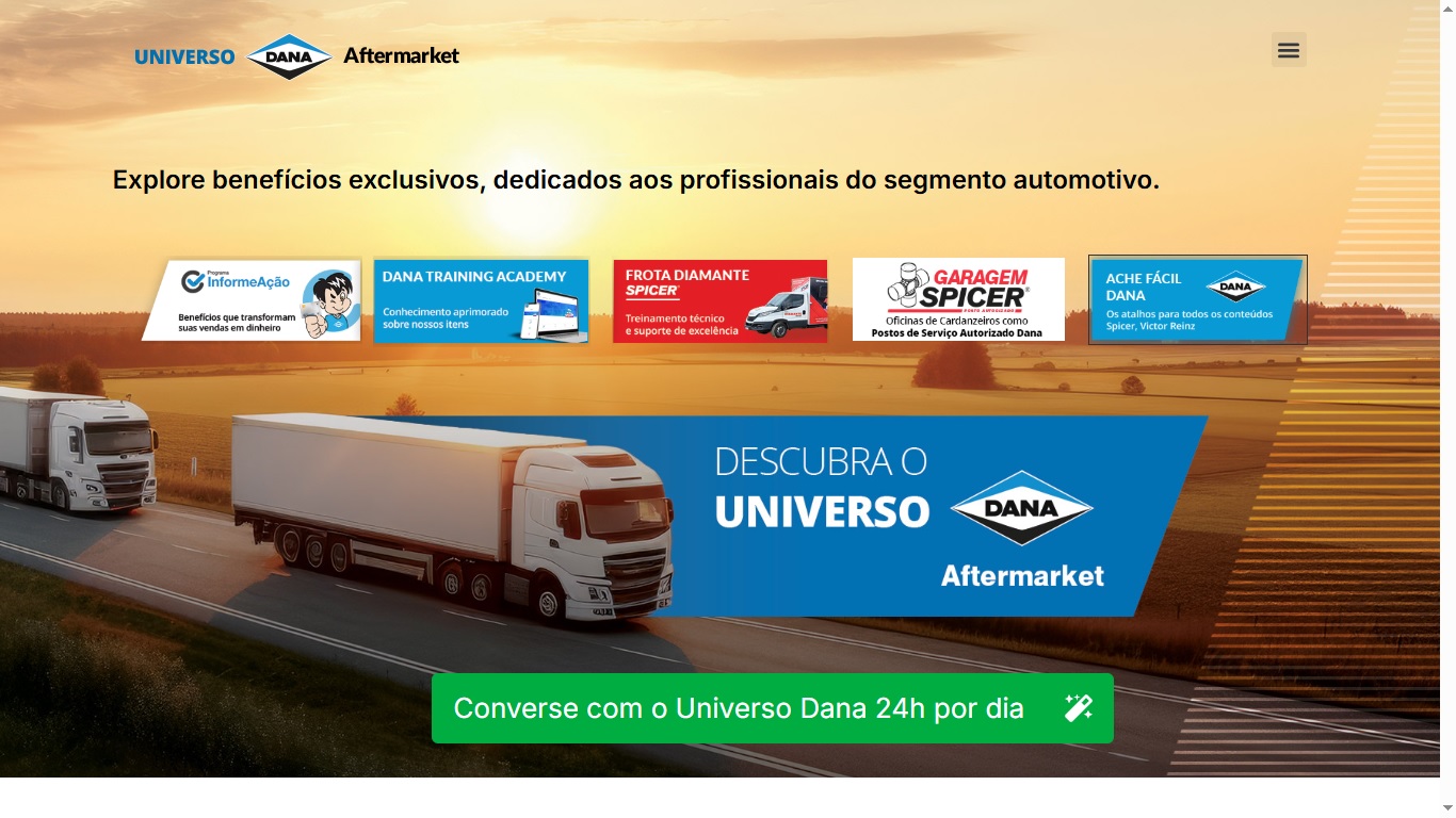 Universo Dana: seu canal no aftermarket - Dana Brasil